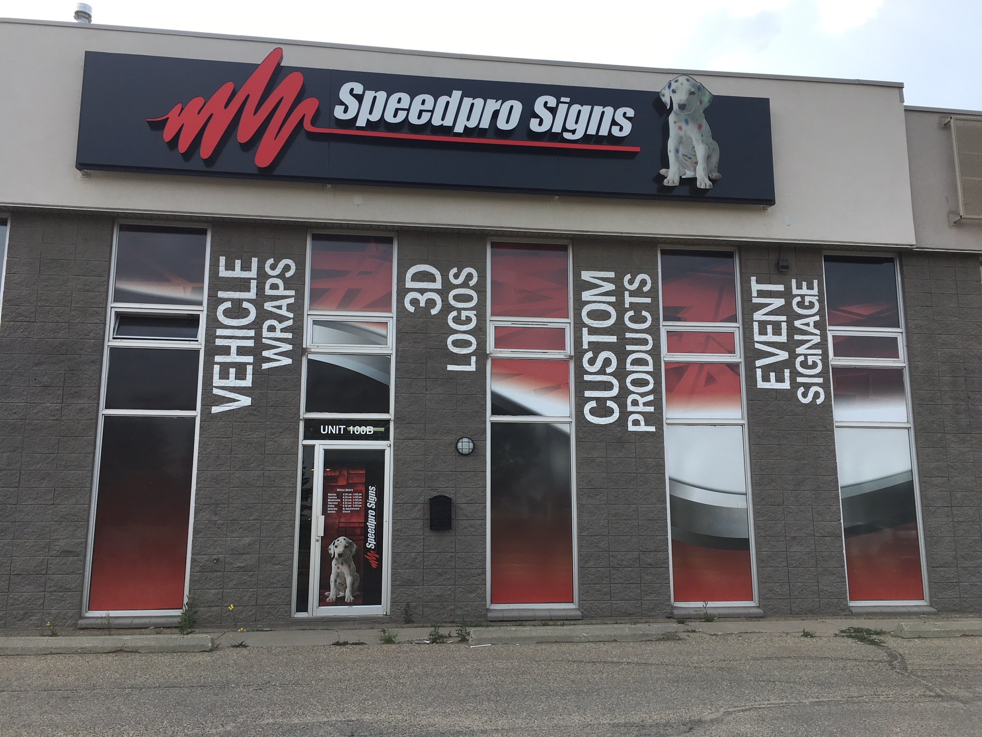 Speedpro Signs Red Deer's new location really impresses! - SpeedPro Canada