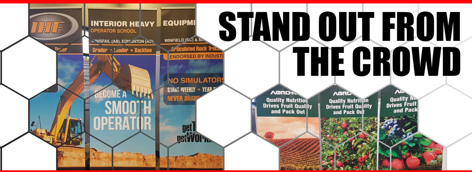 Types Of Trade Show Signs - SpeedPro Canada