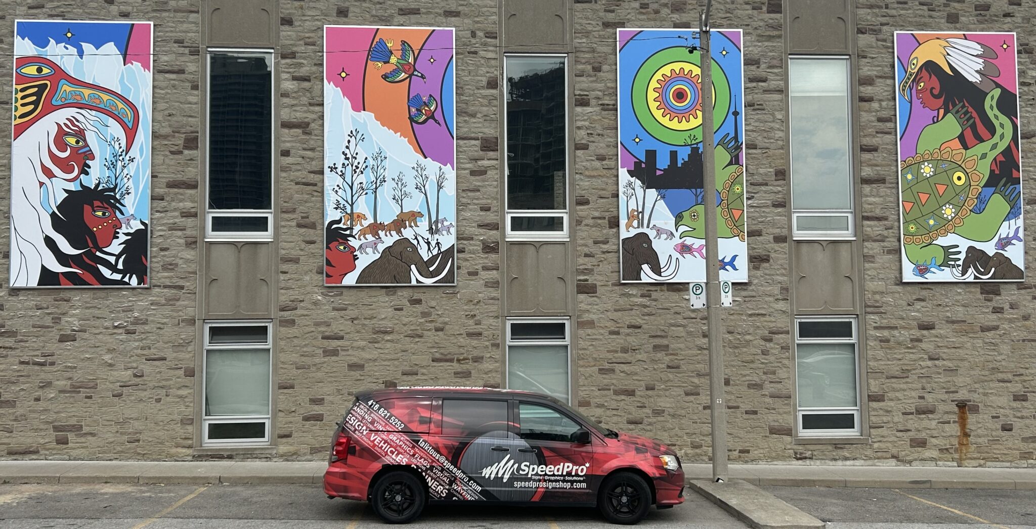 Honoring Indigenous Art and Reconciliation - SpeedPro Etobicoke